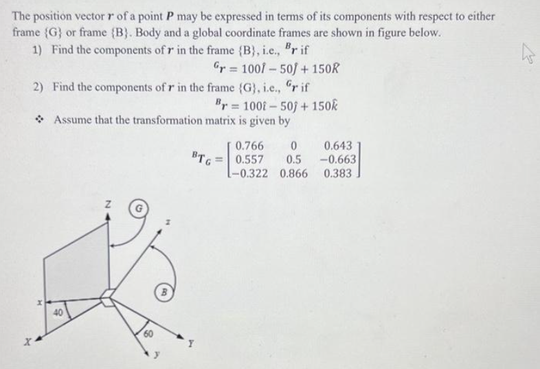 Solved The position vector r ﻿of a point P ﻿may be expressed | Chegg.com
