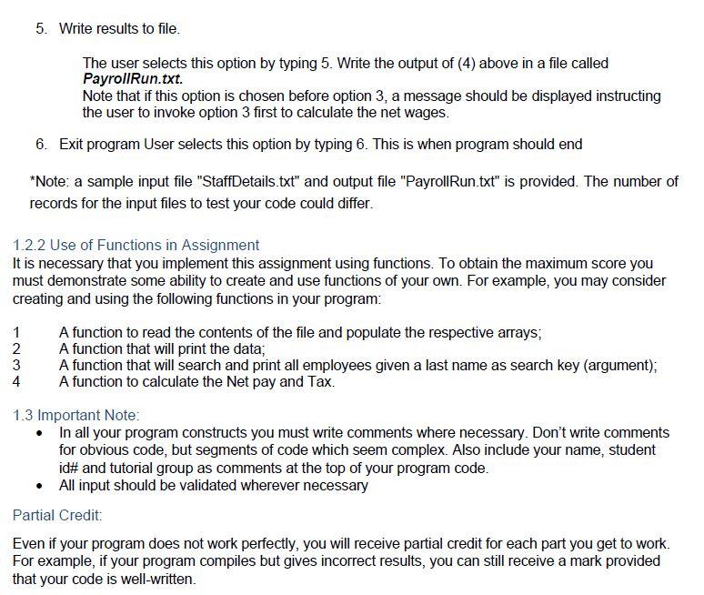 Solved Part 1: Programming - Payroll Generator Application | Chegg.com