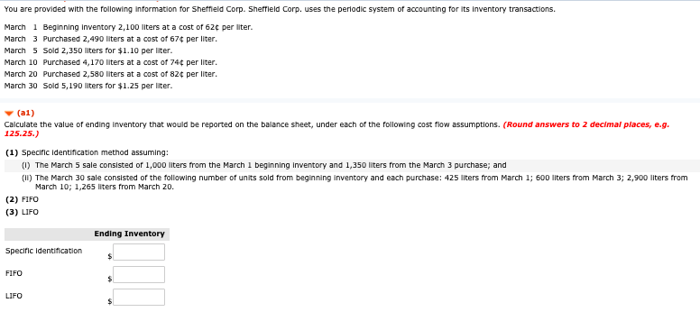Solved Exercise 6-14 (Part Level Submission) This | Chegg.com