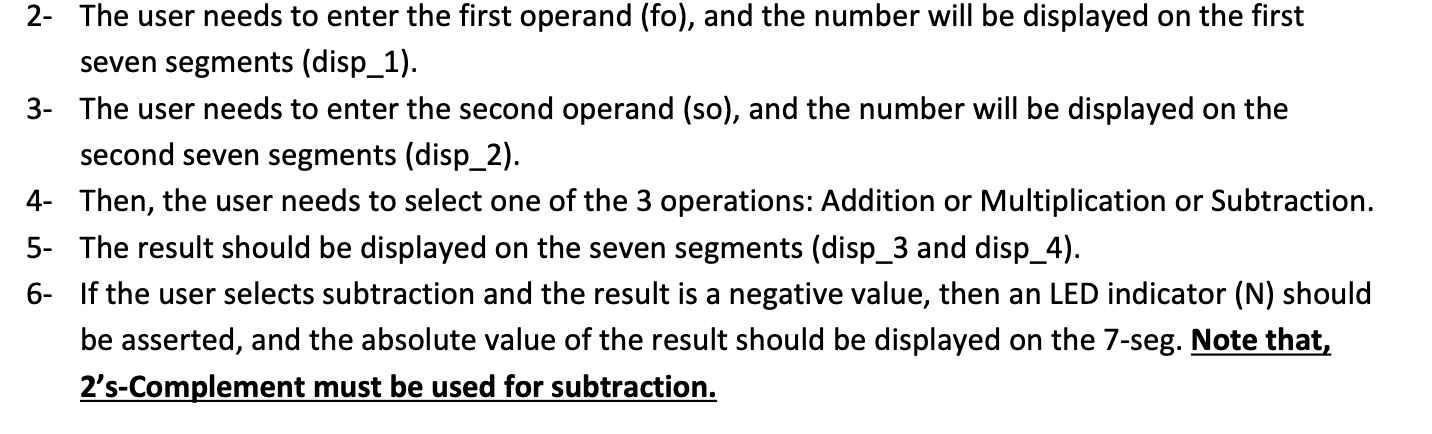 Solved Consider a simple calculator that accepts inputs from | Chegg.com