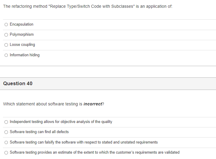Solved The Refactoring Method Replace Typeswitch Code With 