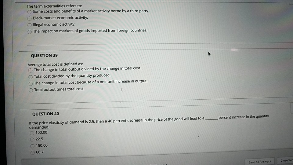 Solved Question Completion Status: QUESTION 41 Figure 1.1 | Chegg.com
