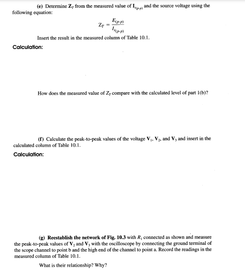 Solved PROCEDURE Part 1 R-L Series-Parallel Network (a) | Chegg.com