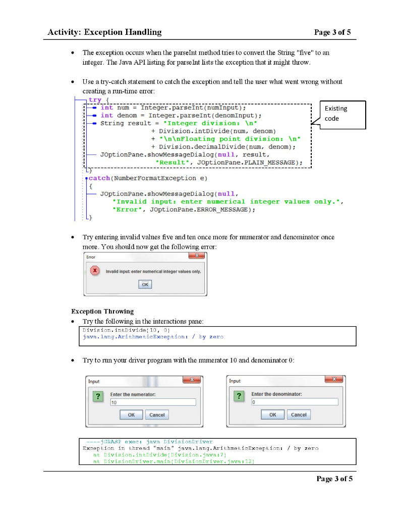 Solved I need help with this JAVA activity. I am not | Chegg.com