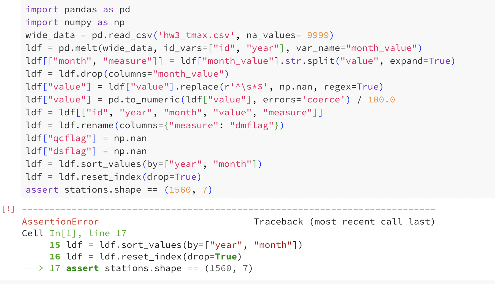 Solved Task 2 Wide Format Data To Long Format In The File 