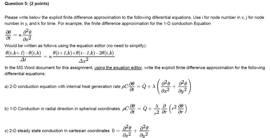 Solved Question 5 2 Points Please Write Below The