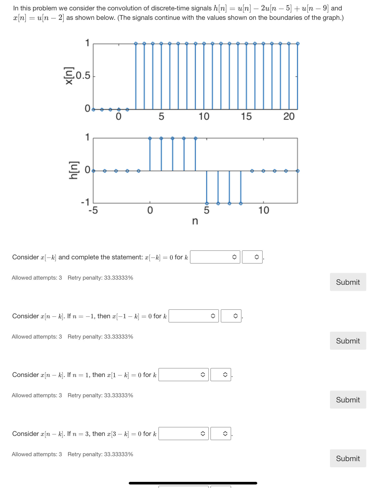 Solved In this problem we consider the convolution of | Chegg.com