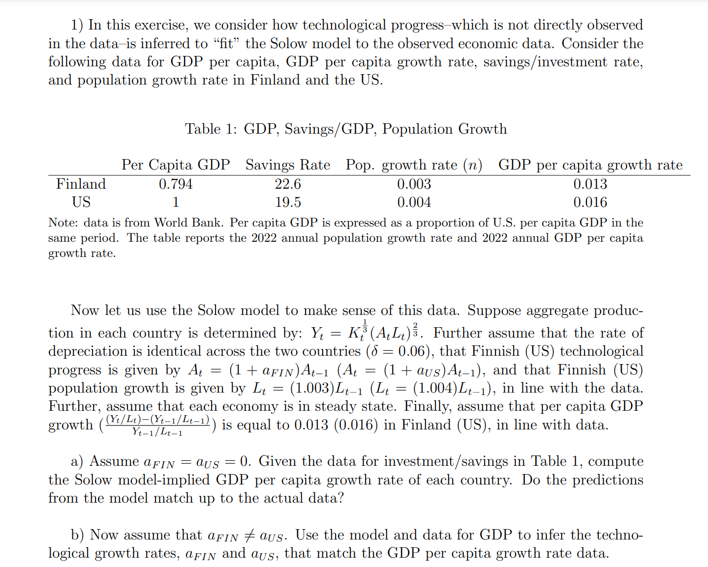 Solved Please answer part b:In this exercise, we consider | Chegg.com