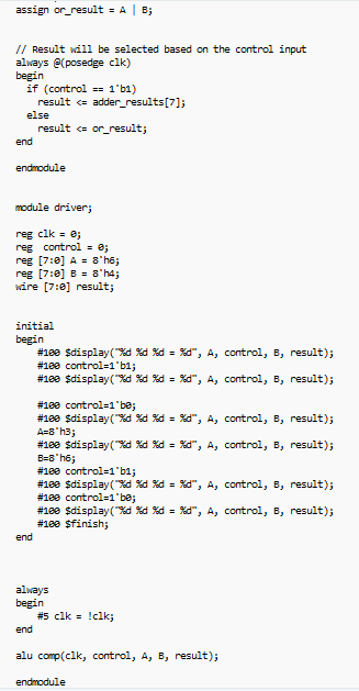 Hi, I hope you are doing well. The attached verilog | Chegg.com