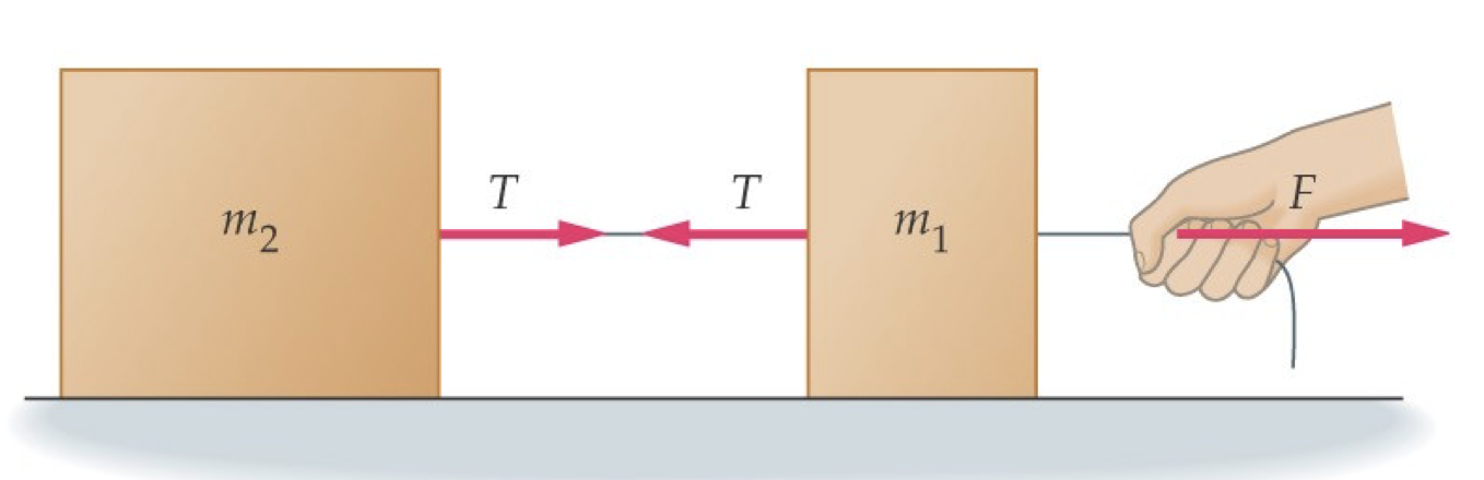 Solved Draw a FBD (Free Body Diagram) for the connected | Chegg.com