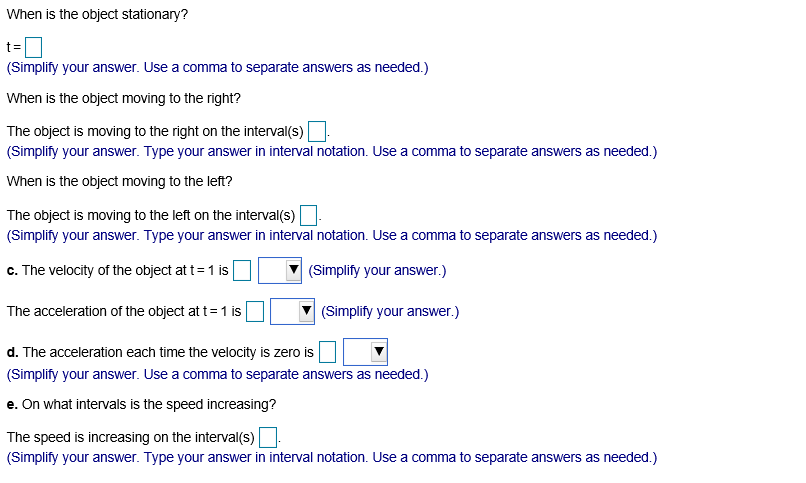 Solved e ong. a. Graph the position function. b. Find and | Chegg.com