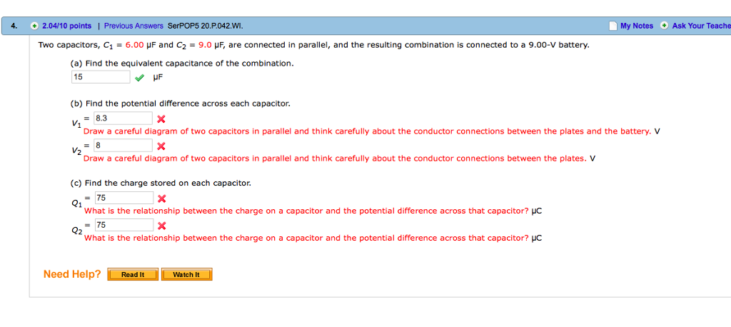 Solved 4. 2.04/10 points | Previous Answers SerPOP5 | Chegg.com Solved 4. 2.04/10 points | Previous Answers SerPOP5 | Chegg.com