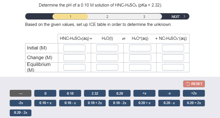 Solved Determine the pH of a 0.10 M solution of HNC₇H₄SO₃ | Chegg.com