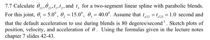 Solved 7.7 Calculate ??21 ?23M,t2, and t3 for a two-segment | Chegg.com Solved 7.7 Calculate ??21 ?23M,t2, and t3 for a two-segment | Chegg.com