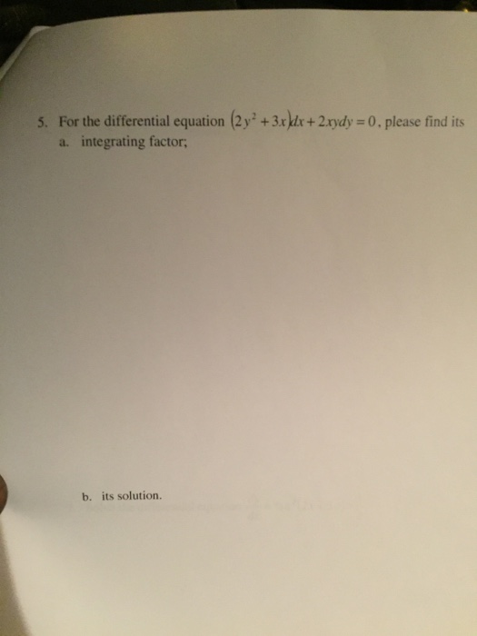 solved-for-the-differential-equation-2y-2-3x-dx-2xydy-chegg