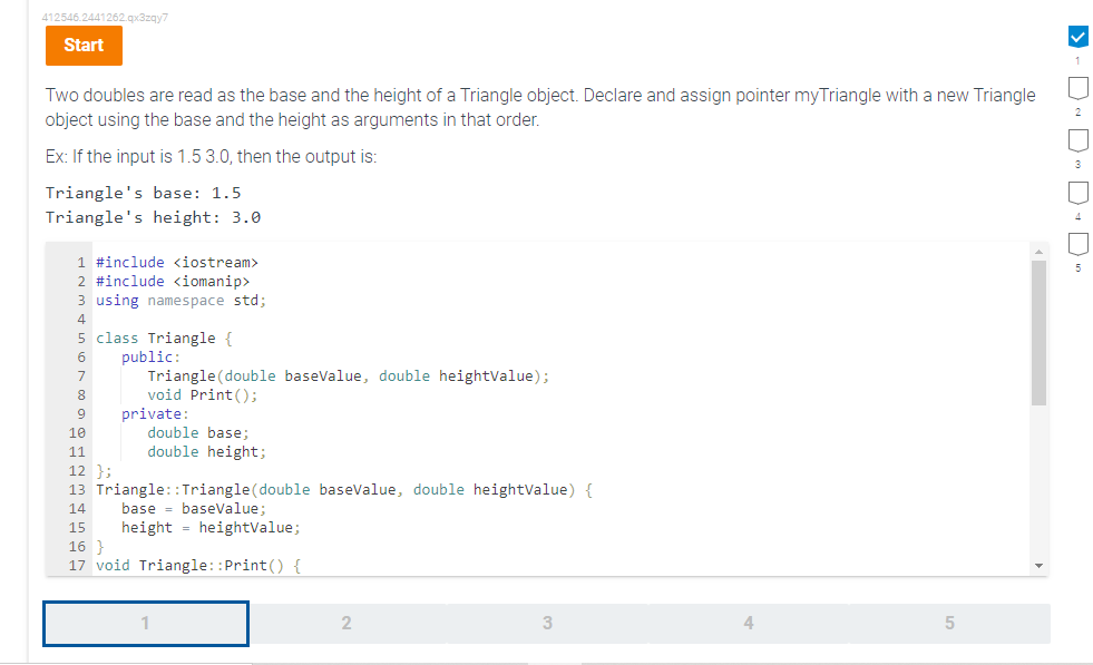 Solved 4125462441262qx3zqy7 Start Two Doubles Are Read As 