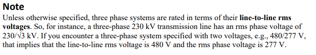 Solved Note Unless otherwise specified, three phase systems | Chegg.com
