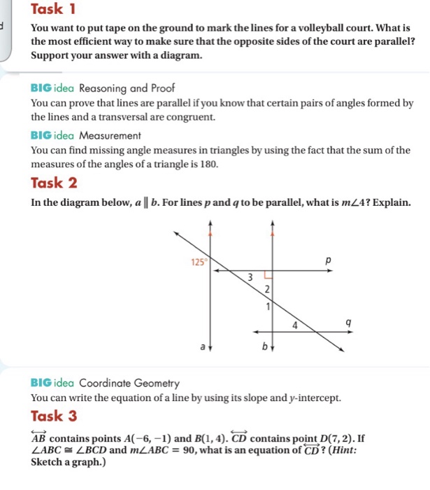 Solved Task 1 You want to put tape on the ground to mark the | Chegg.com