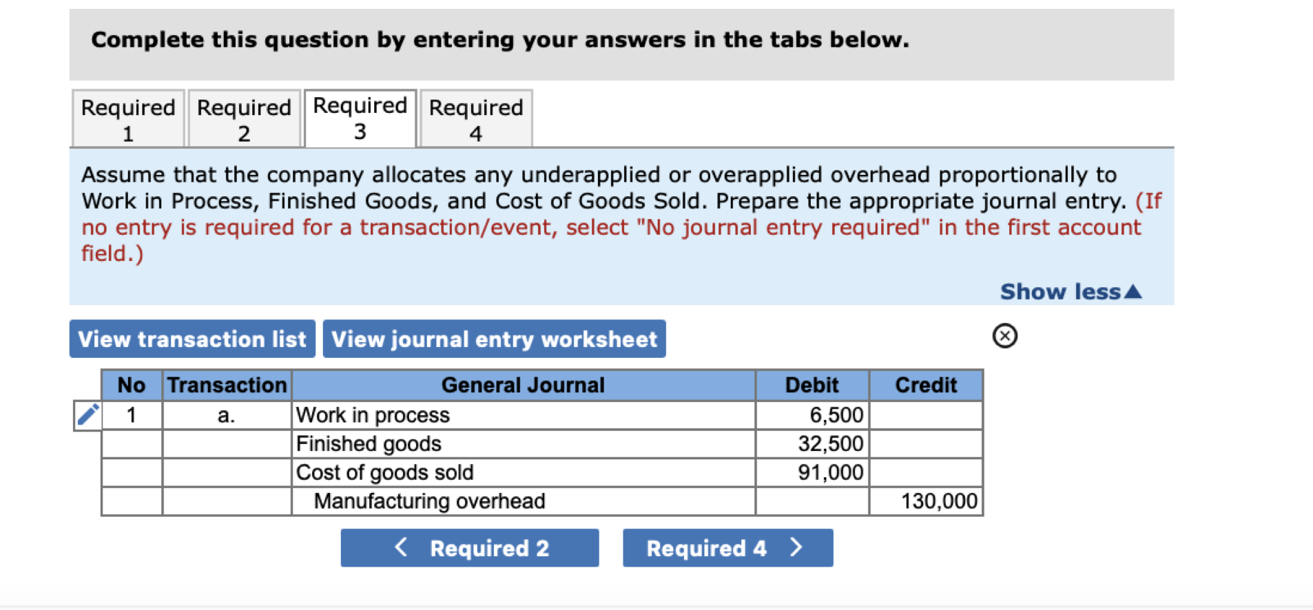 Solved Problem 3−12 (Static) Predetermined Overhead Rate; | Chegg.com
