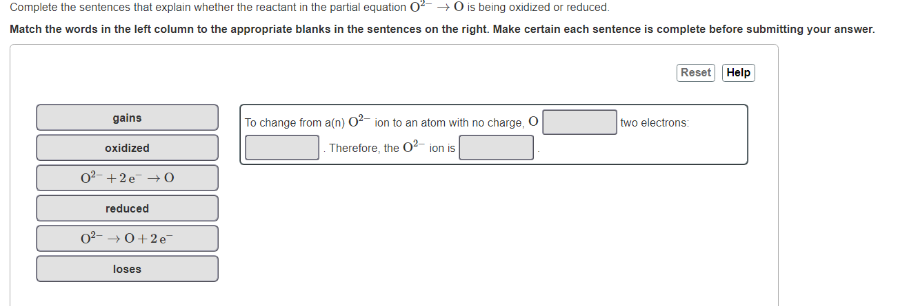 Solved Complete the sentences that explain whether the | Chegg.com