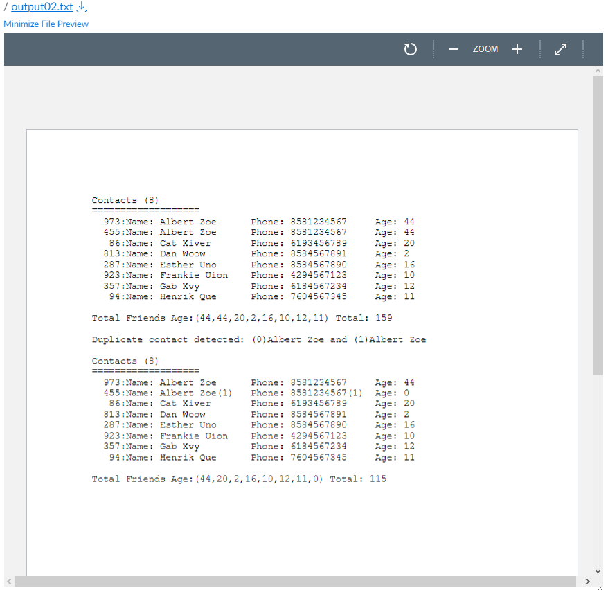 Write a Java project, TestDemo, including three java | Chegg.com