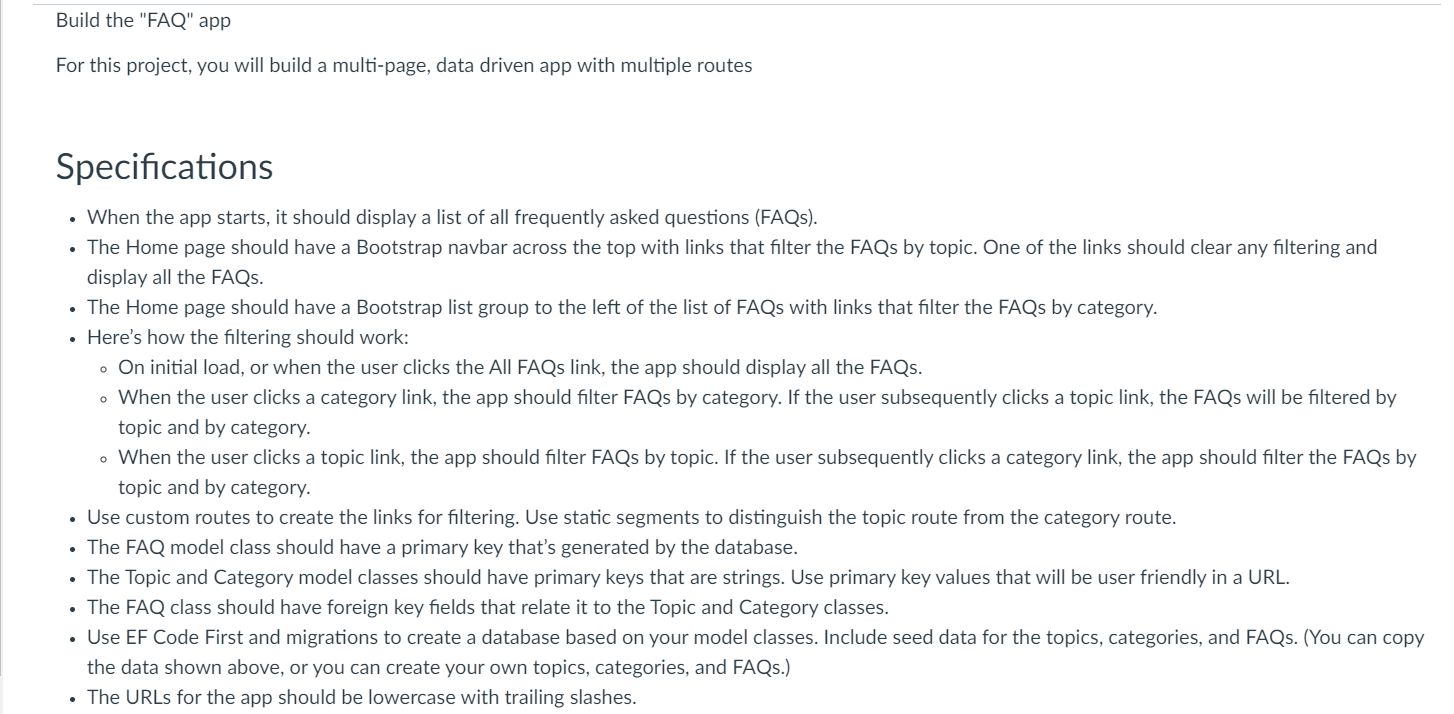 The problem is to develop a WEB APPLICATION by the | Chegg.com