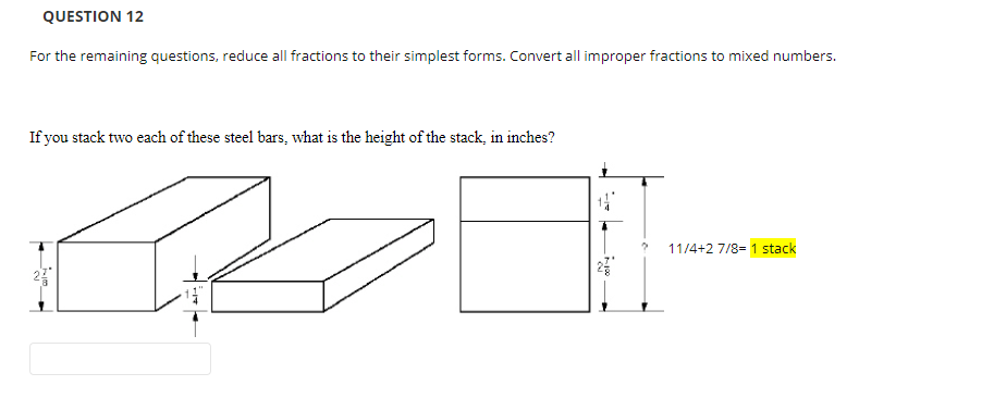 Solved QUESTION 12 For the remaining questions, reduce all | Chegg.com