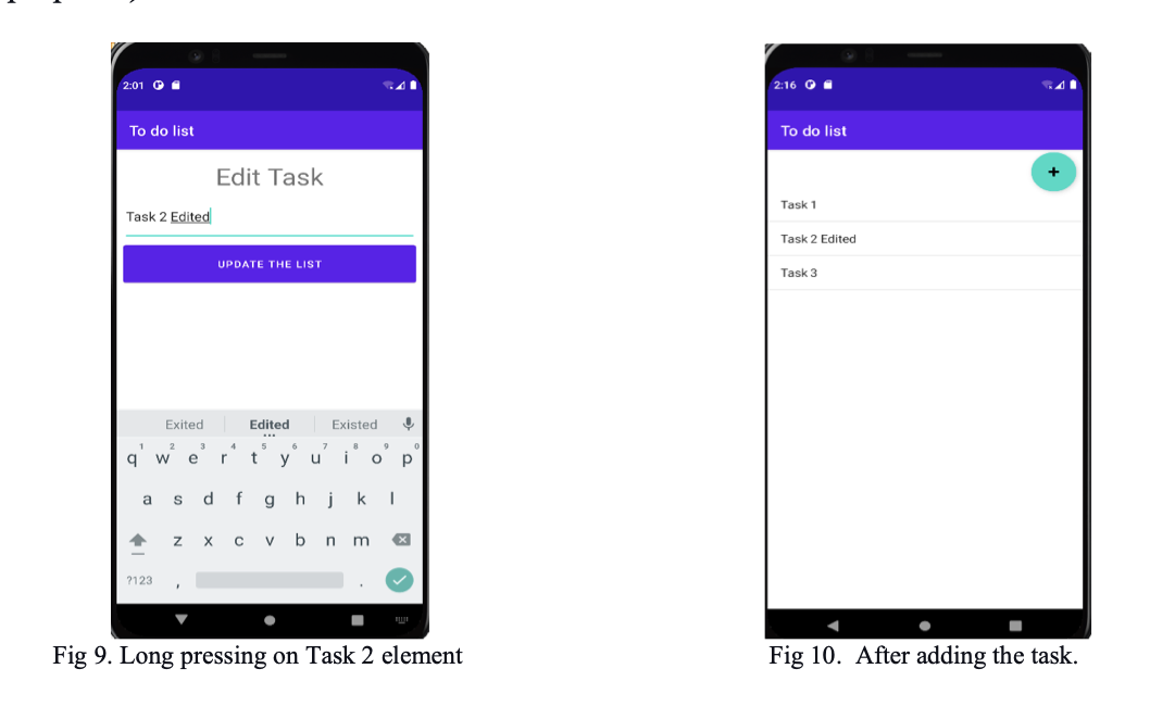 Create a To-Do List application similar to | Chegg.com