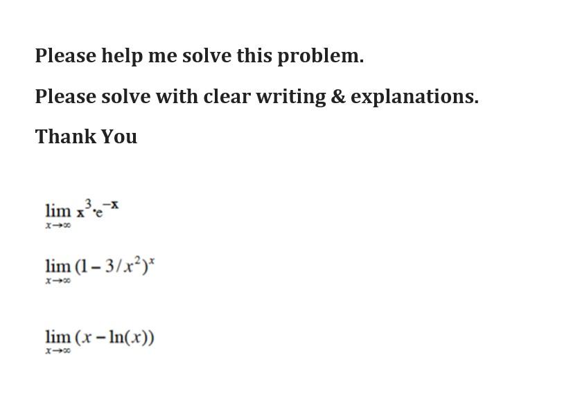 Solved Please help me solve this problem. Please solve with | Chegg.com