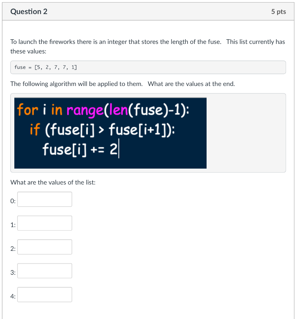 Solved To launch the fireworks there is an integer that | Chegg.com