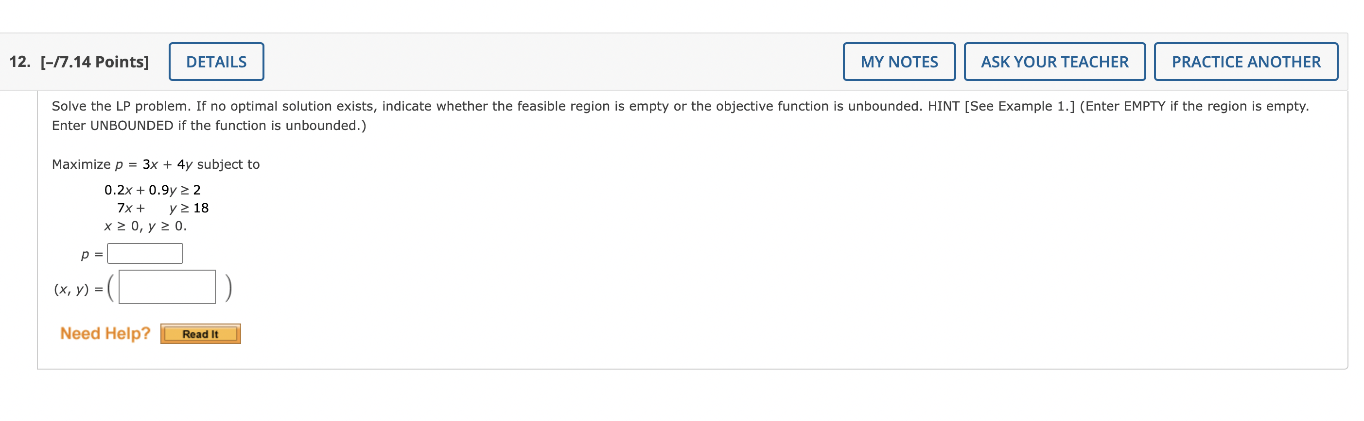 Solved Enter UNBOUNDED if the function is unbounded.) | Chegg.com
