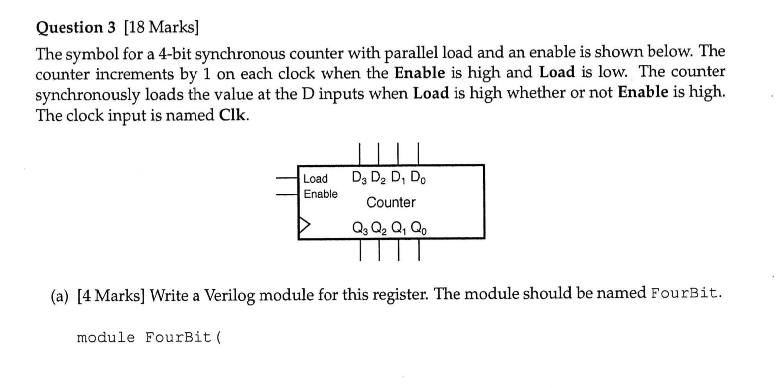 Solved B) 74LS193 IC Operation As A MOD-16 UP Counter:, 41% OFF Solved B) 74LS193 IC Operation As A MOD-16 UP Counter:, 41% OFF