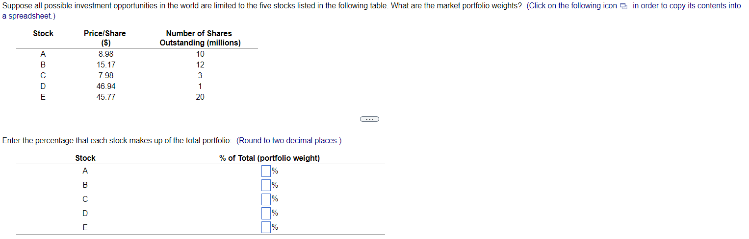 Solved Chapter 12 - Q6: Please answer the questions in full | Chegg.com