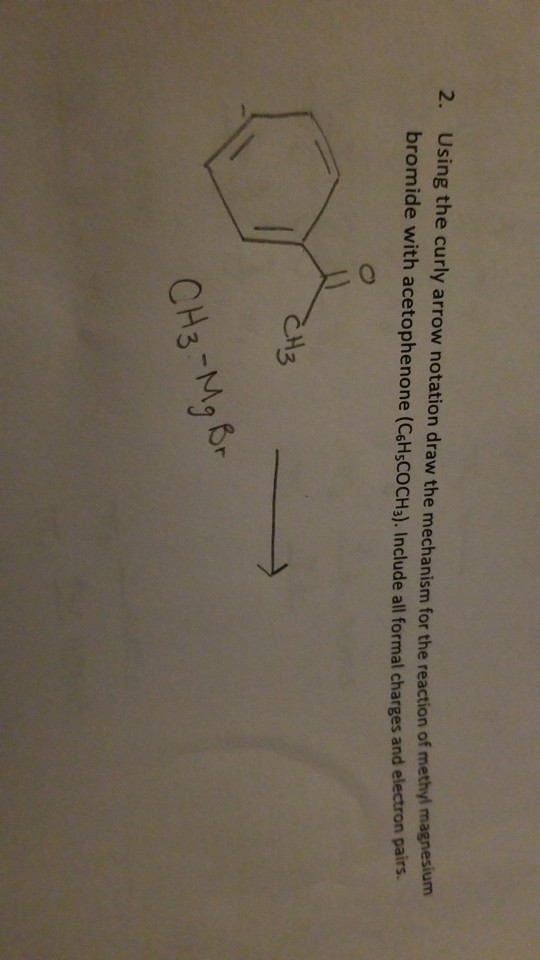 Solved Using the curly arrow notation draw the mechanism for | Chegg.com