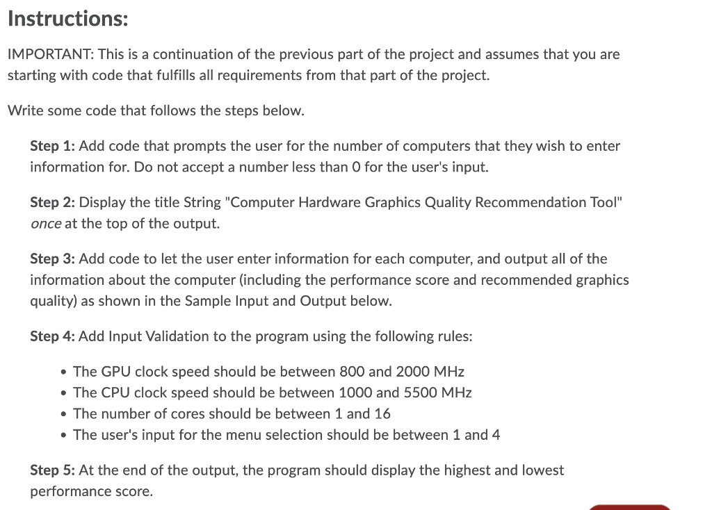 Solved Instructions: IMPORTANT: This is a continuation of | Chegg.com