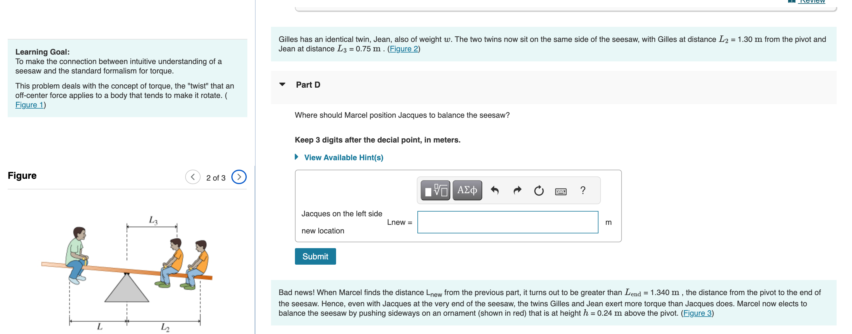 Solved Learning Goal: To make the connection between | Chegg.com