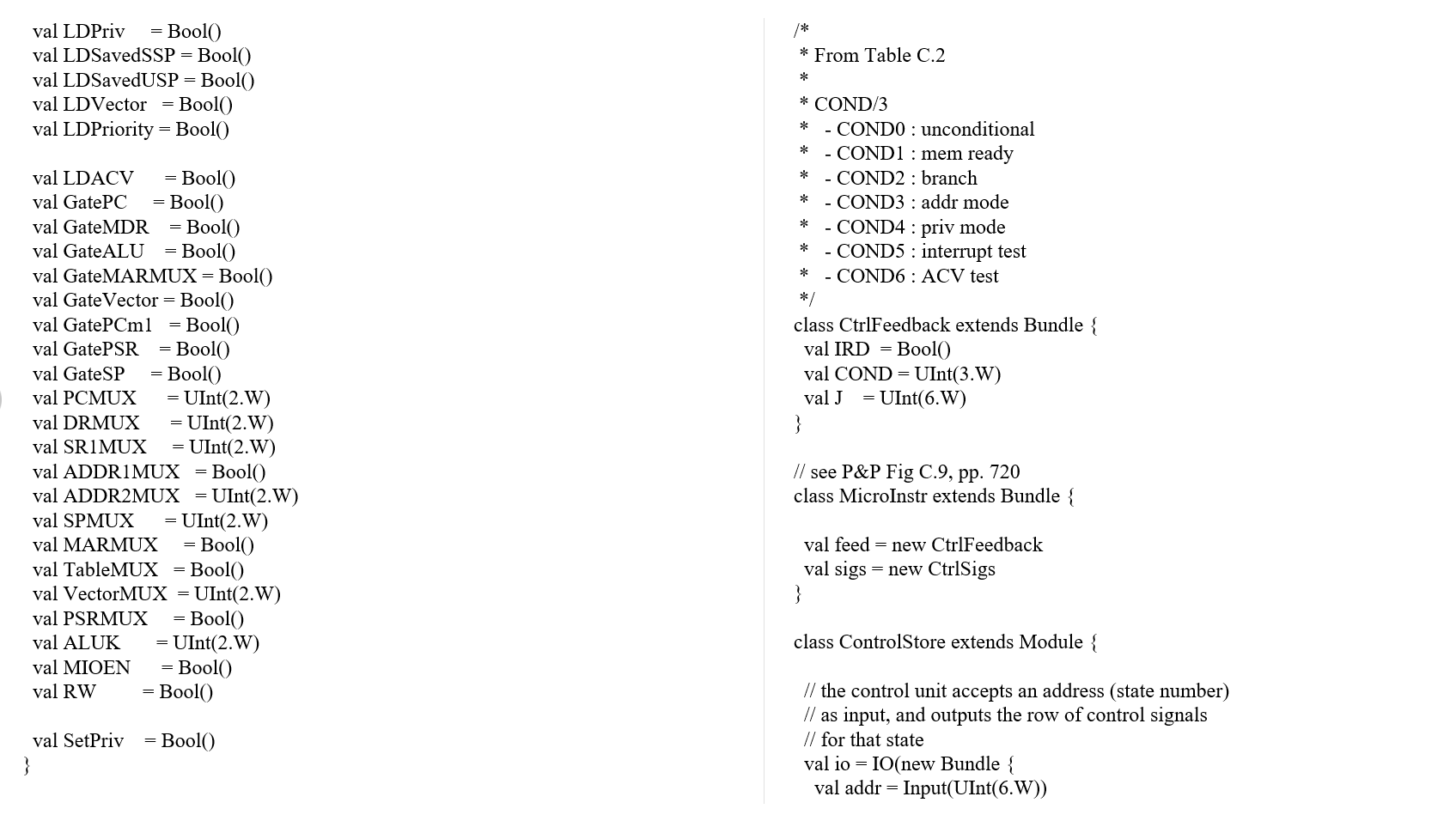 chisel coding help // TODO: who needs math anyway? | Chegg.com