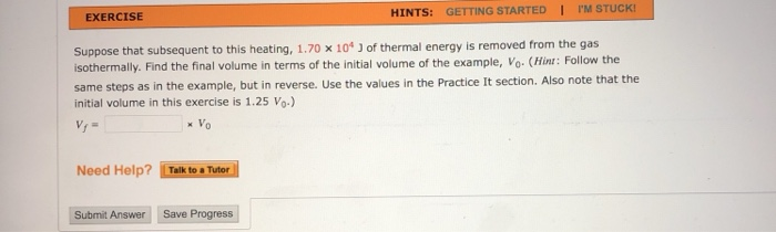 Solved EXERCISE HINTS: GETTING STARTED I I'M STUCKI Suppose | Chegg.com