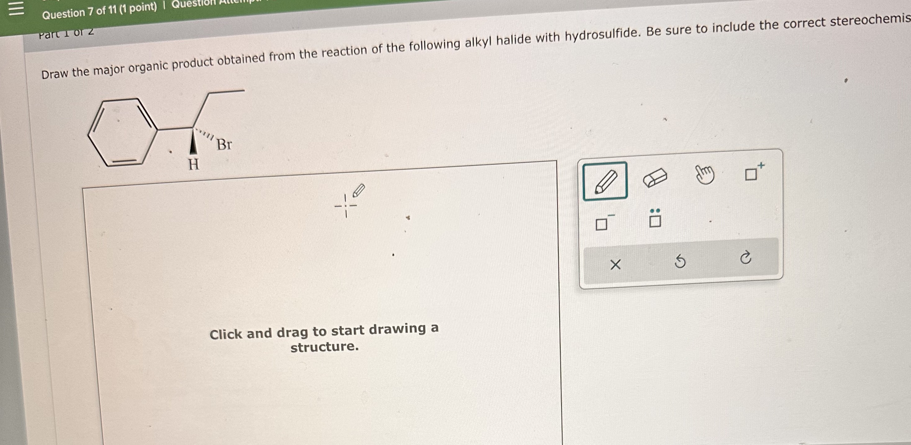 Solved Draw the major organic product obtained from the | Chegg.com