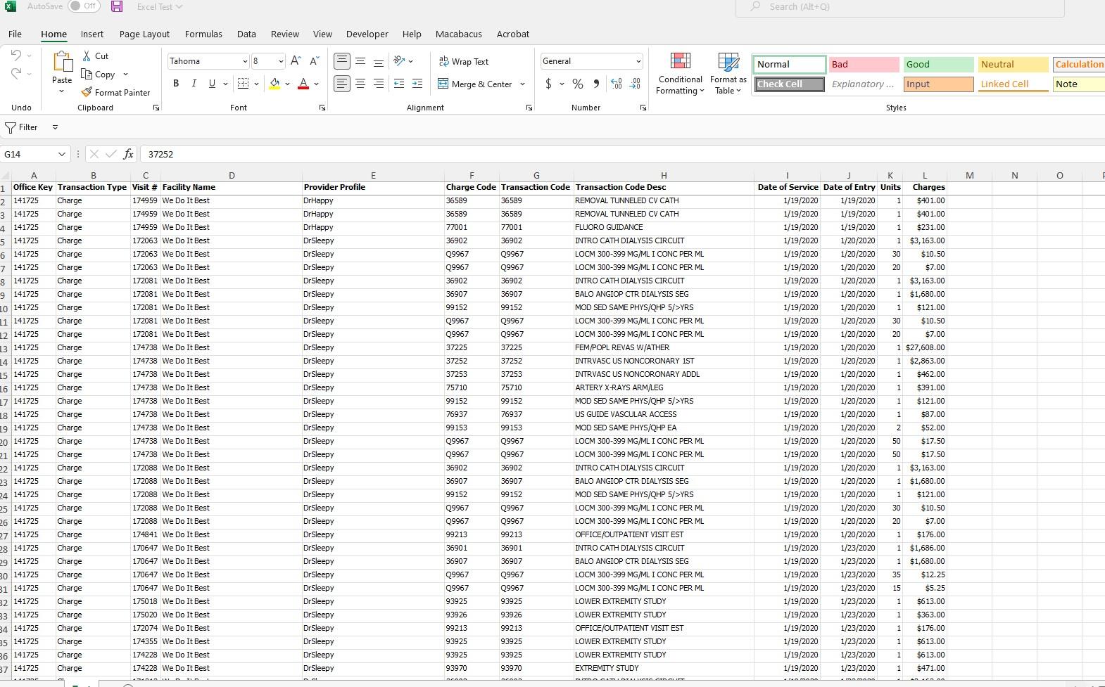 Attached is a sampling of transactions from our | Chegg.com