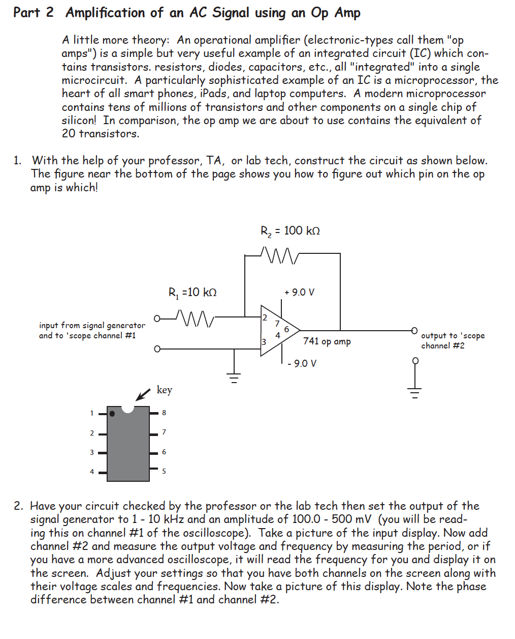 Solved Part I Rectification of an AC Signal 1. On your | Chegg.com
