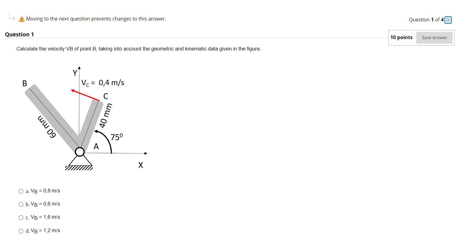 Solved A Moving to the next question prevents changes to | Chegg.com