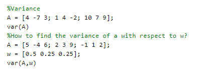 Solved My question is How to find the Variance of A with | Chegg.com