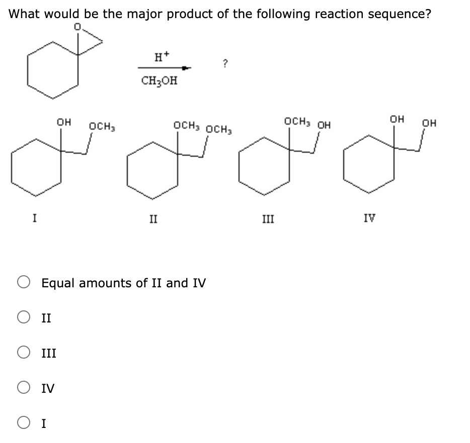 Solved The product(s) of the following reaction excess HI | Chegg.com