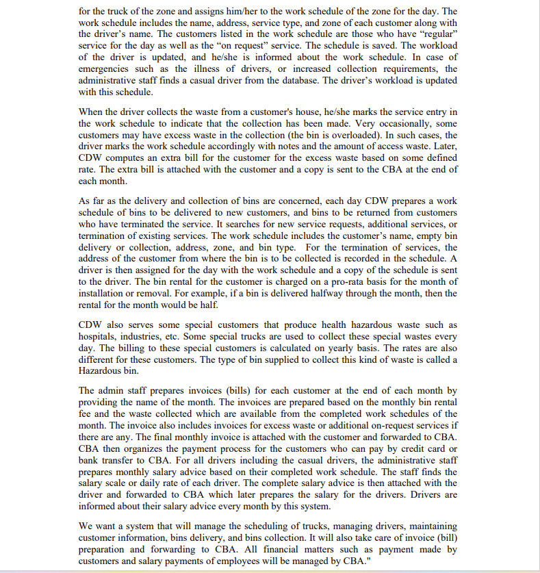 Solved 1- Draw a data flow diagram (DFD) of the system: | Chegg.com