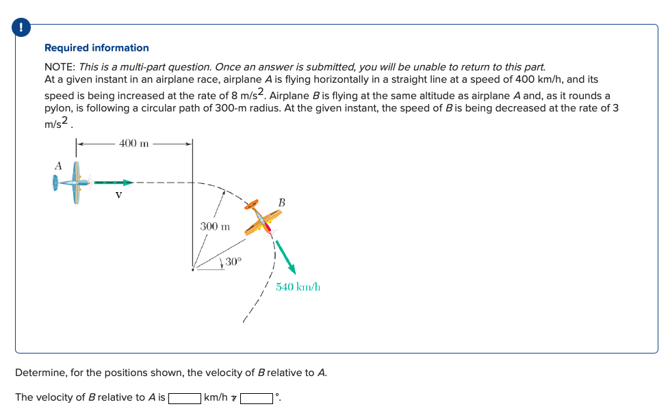 Solved Required information NOTE: This is a multi-part | Chegg.com