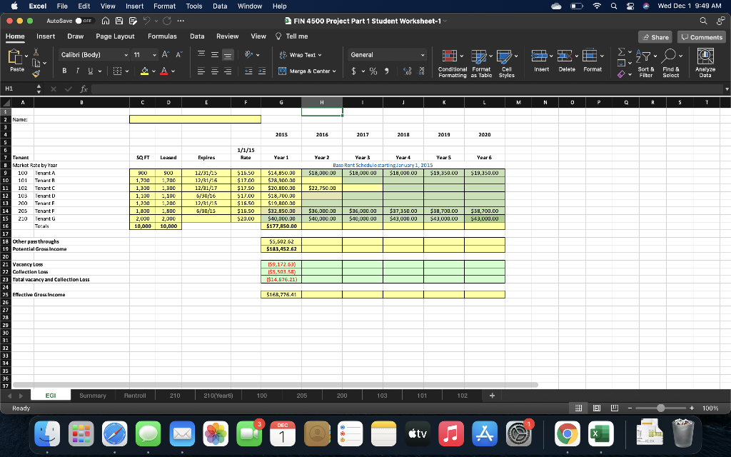 Excel File Edit View Insert Format Tools Data Window | Chegg.com