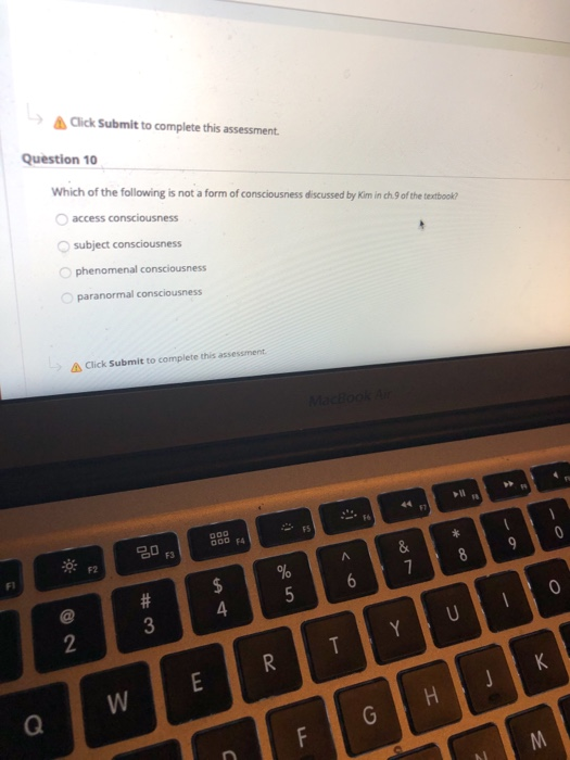 Solved Click Submit to complete this assessment. Question 10 | Chegg.com