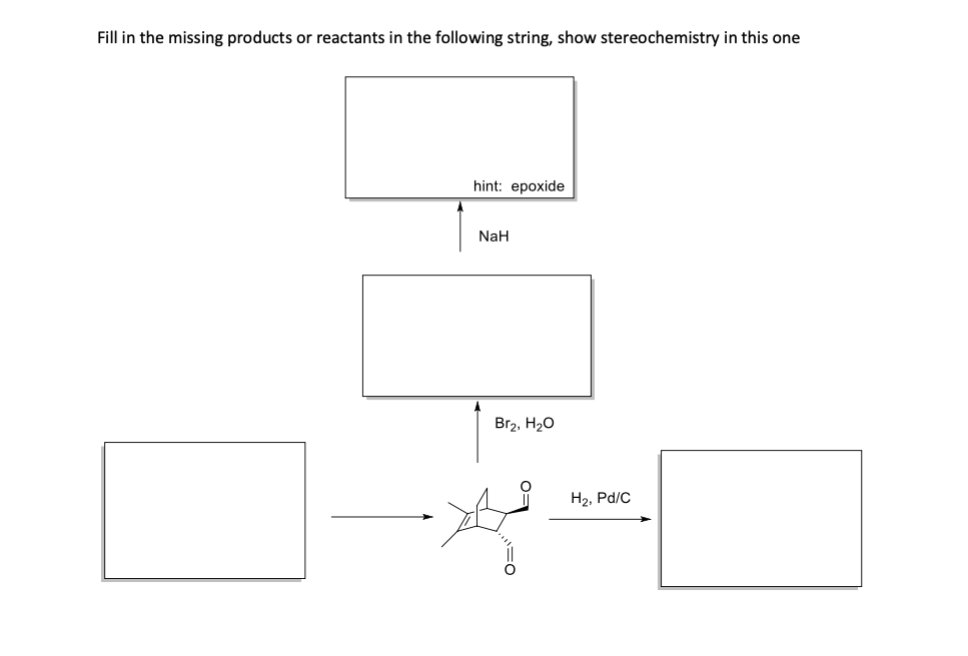 Solved Fill in the missing products or reactants in the | Chegg.com