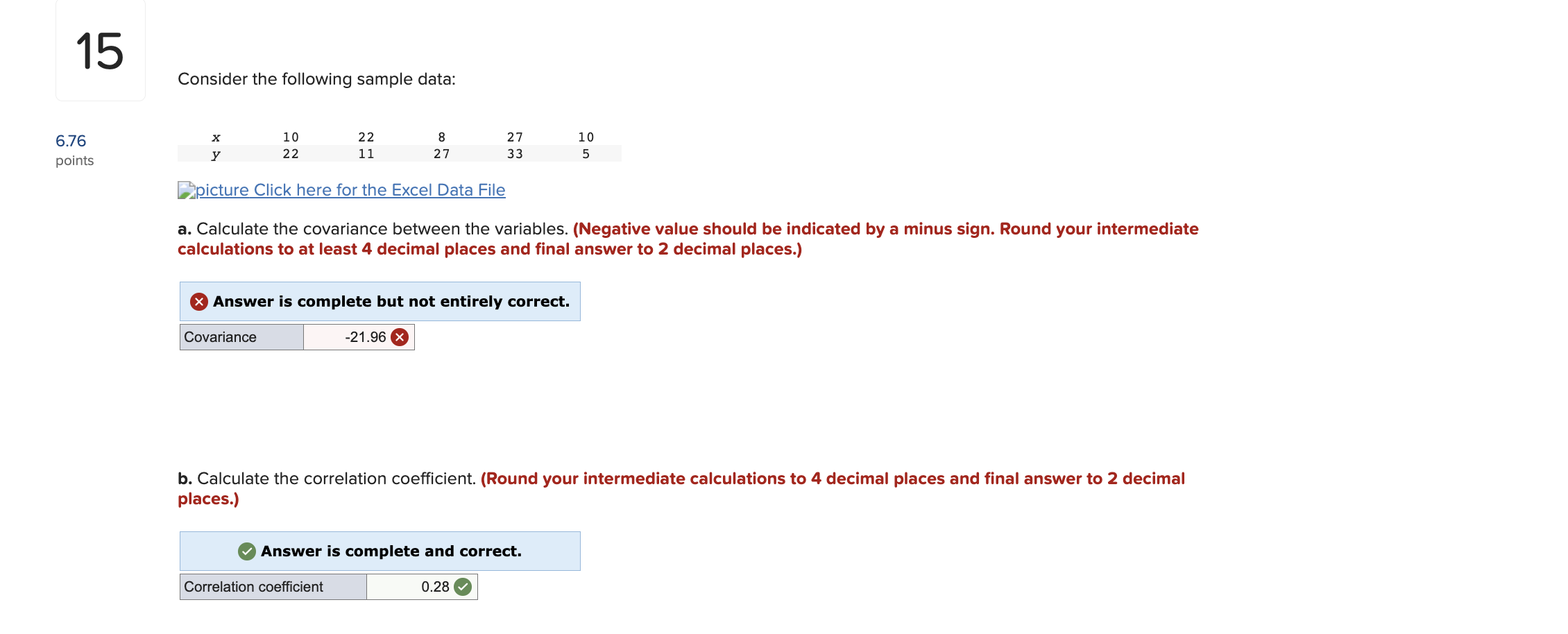 Solved Consider The Following Sample Data Dpicture Click 0844